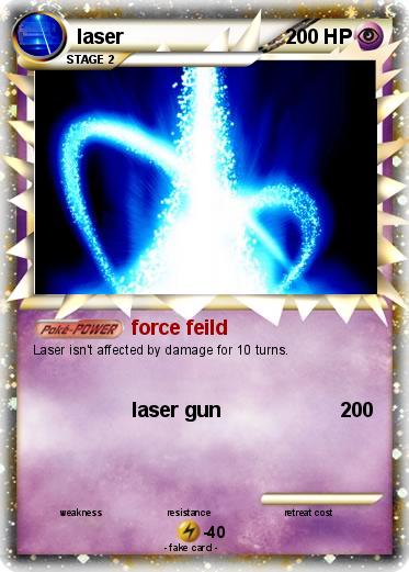 Pokémon laser 216 216 - force feild - My Pokemon Card
