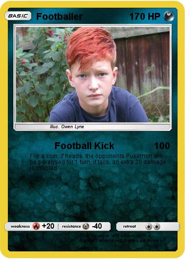 Pokémon Footballer 2 2 - Football Kick - My Pokemon Card