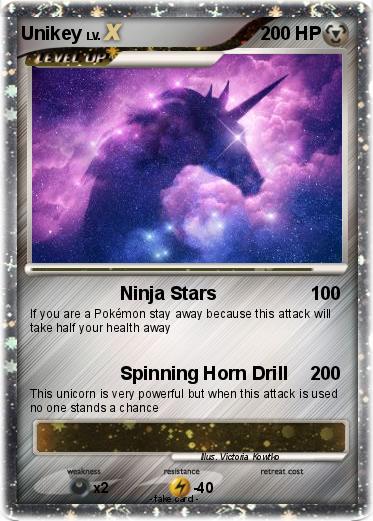 Pokémon Unikey - Ninja Stars - My Pokemon Card