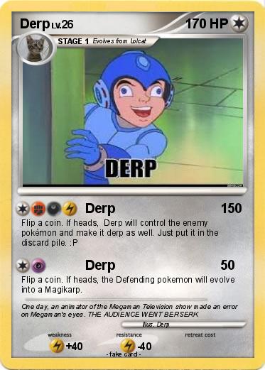 Pokémon Derp 274 274 - Derp - My Pokemon Card