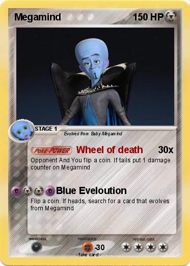 Pokémon Megamind 55 55 - Wheel of death - My Pokemon Card