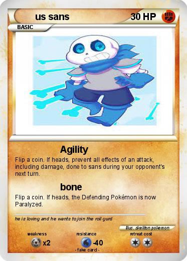 Pokémon us sans 8 8 - Agility - My Pokemon Card
