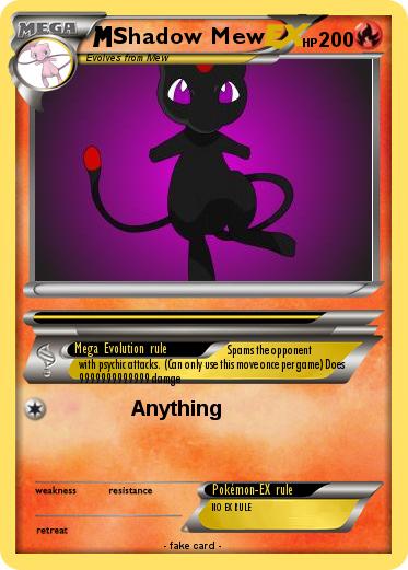 Pokémon Shadow Mew 111 111 - Anything - My Pokemon Card
