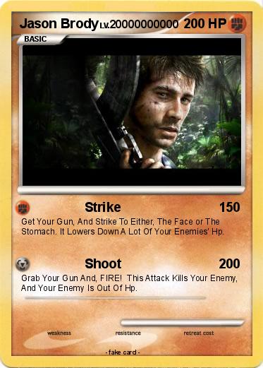 Pokémon Jason Brody - Strike - My Pokemon Card