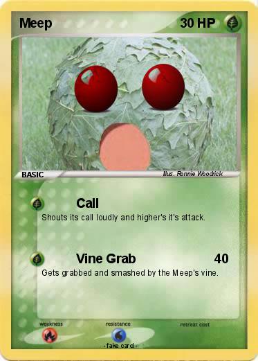 Pokémon Meep 90 90 - Call - My Pokemon Card