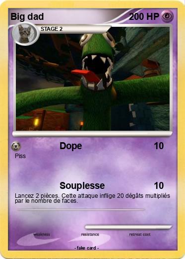 Pokémon Big dad 7 7 - Dope - My Pokemon Card