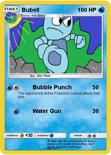 Pokémon Bubell - Bubble Punch - My Pokemon Card