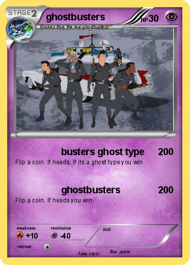 Pokémon ghostbusters 39 39 - busters ghost type - My Pokemon Card