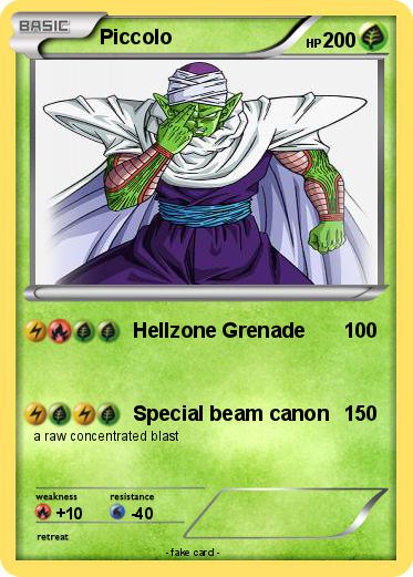 Pokémon Piccolo 277 277 - Hellzone Grenade - My Pokemon Card
