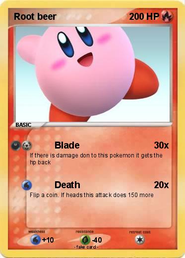 Pokémon Root beer 9 9 - Blade - My Pokemon Card