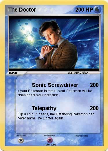 Pokémon The Doctor 246 246 - Sonic Screwdriver - My Pokemon Card
