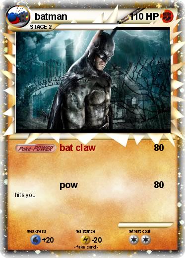 Pokémon batman 162 162 - bat claw - My Pokemon Card