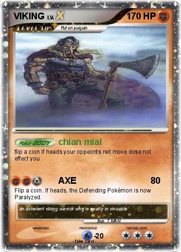 Pokémon VIKING 40 40 - chian mial - My Pokemon Card