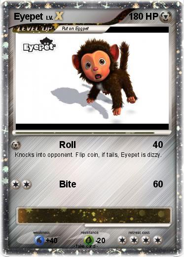 Pokémon Eyepet 10 10 - Roll - My Pokemon Card