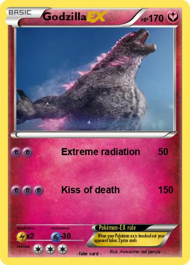 Pokémon Godzilla 4305 4305 - Extreme radiation - My Pokemon Card
