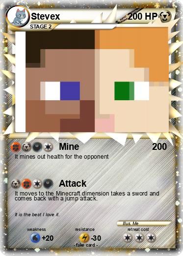 Pokémon Stevex - Mine - My Pokemon Card