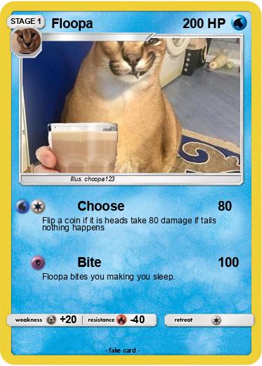 Pokémon Floopa 3 3 - Choose - My Pokemon Card