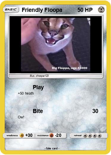 Pokémon Friendly Floopa - Play - My Pokemon Card