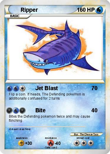 Pokémon Ripper 42 42 - Jet Blast - My Pokemon Card