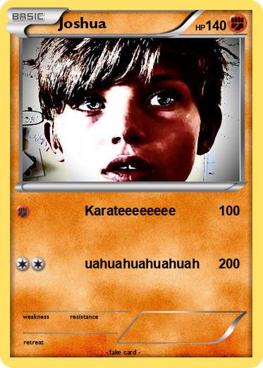 Pokémon Joshua 567 567 - Karateeeeeeee - My Pokemon Card