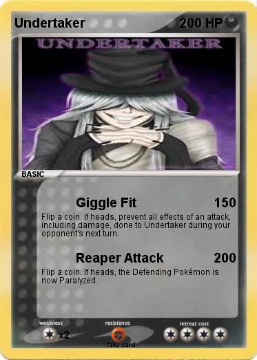 Pokémon Undertaker 996 996 - Giggle Fit - My Pokemon Card