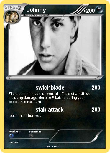 Pokémon Johnny 629 629 - swichblade - My Pokemon Card