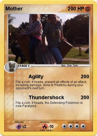 Pokémon Evie Ava - Agility - My Pokemon Card