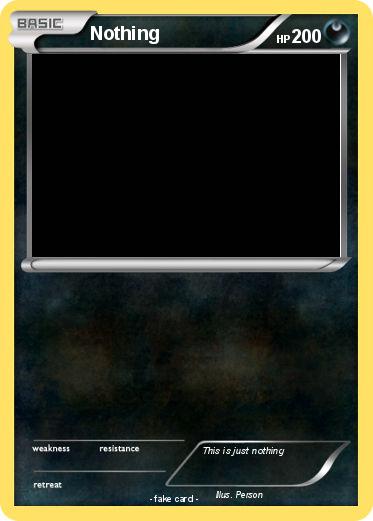 Pokémon Nothing 539 539 - My Pokemon Card