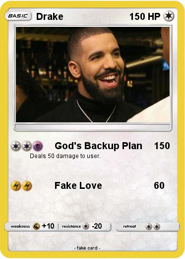 Pokémon Drake 345 345 - God's Backup Plan - My Pokemon Card