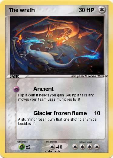 Pokémon The wrath - Ancient - My Pokemon Card