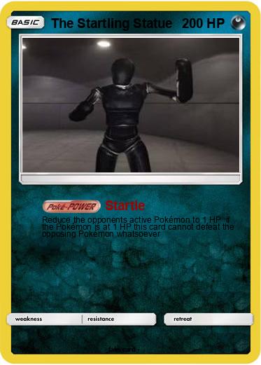 Pokémon The Startling Statue - Startle - My Pokemon Card