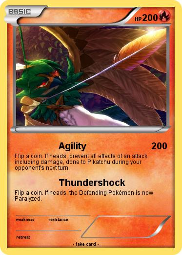 Pokémon 1 134416 134416 - Agility - My Pokemon Card