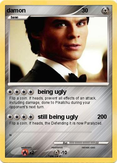 Pokémon damon 137 137 - being ugly - My Pokemon Card