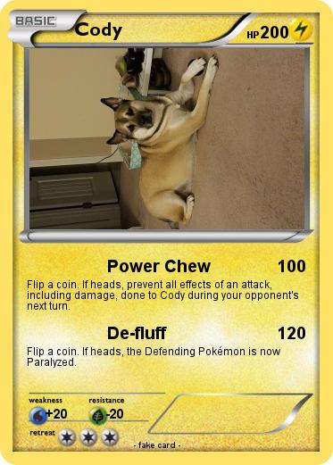 Pokémon Cody 527 527 - Power Chew - My Pokemon Card