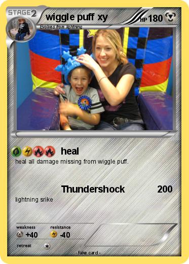 Pokémon wiggle puff xy - heal - My Pokemon Card