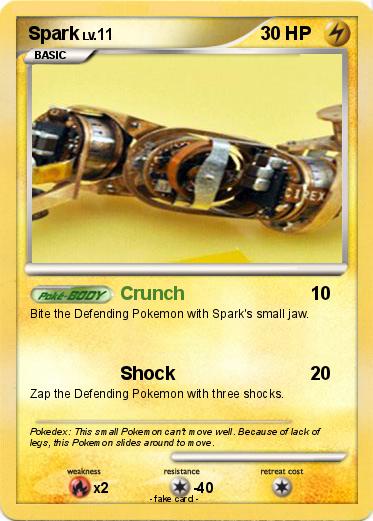 Pokémon Spark 182 182 - Crunch - My Pokemon Card