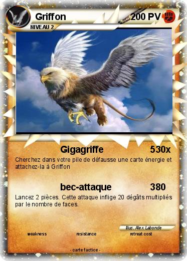 Pokémon Griffon 61 61 - Gigagriffe 5 - Ma carte Pokémon