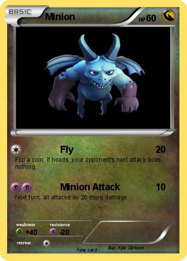 Pokémon Minion 709 709 - Fly - My Pokemon Card