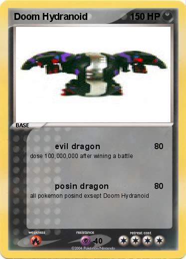 Pokémon Doom Hydranoid - evil dragon - My Pokemon Card