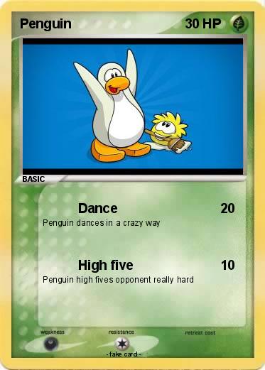 Pokémon Penguin 677 677 - Dance - My Pokemon Card