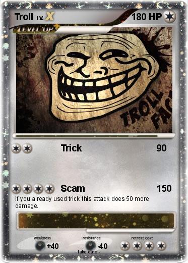 Pokémon Troll 1525 1525 - Trick - My Pokemon Card