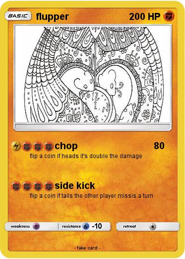 Pokémon flupper - chop - My Pokemon Card