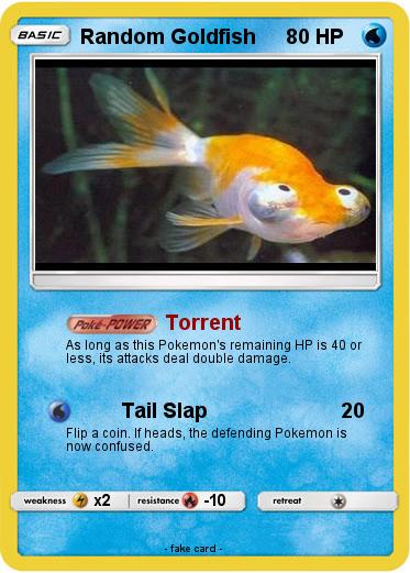 Pokémon Random Goldfish - Torrent - My Pokemon Card
