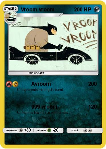 Pokémon Vroom vroom 13 13 - Avroom - My Pokemon Card