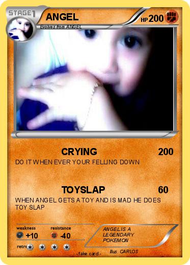 Pokémon ANGEL 694 694 - CRYING - My Pokemon Card