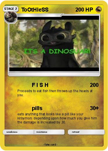 Pokémon ToOtHleSS 744 744 - F I S H - My Pokemon Card