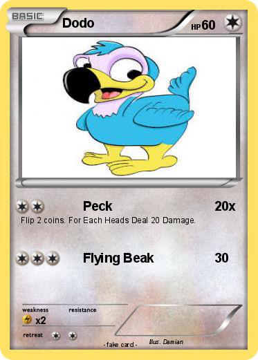 Pokémon Dodo 183 183 - Peck - My Pokemon Card
