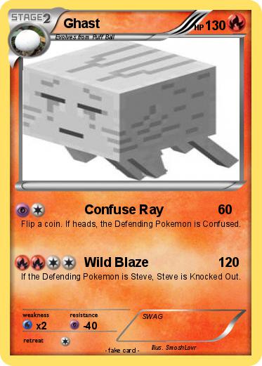 Pokémon Ghast 363 363 - Confuse Ray - My Pokemon Card
