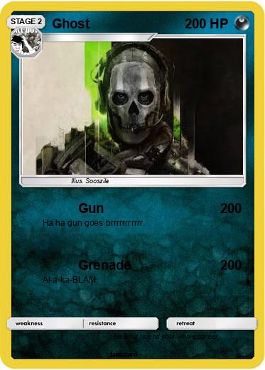 Pokémon Ghost 3480 3480 - Gun - My Pokemon Card
