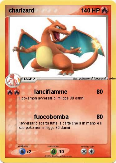 Pokémon charizard 618 618 - lancifiamme - My Pokemon Card